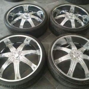 Other | 28 Inch Effen Rims On New Rubberband Tires | Poshmark